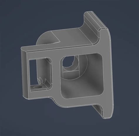 Voron Chamber Temperature Sensor Mount Remixed By Ibot 11 Makerworld