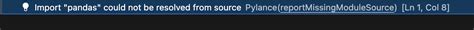 Python Pandas Installation On Vscode Mac Stack Overflow