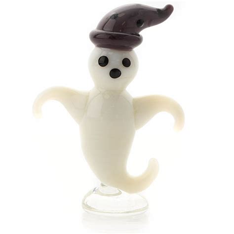 Miniature Glass Halloween Ghost Objet Dart Canterburycross