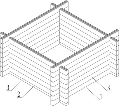方木墙体连接结构的制作方法