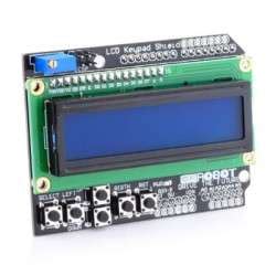 DISPLAY SHIELD LCD1602 CON BOTONERA PARA ARDUINO