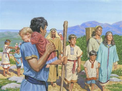 Nephi Leads The Righteous Book Of Mormon Art Catalog