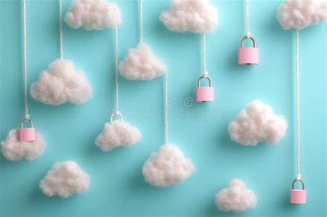 Secure Cloud Lab Hyper Realistic Data Encryption Visualizatio Stock Image Image Of Security