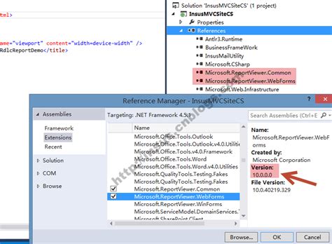 asp mvc应用程序展示rdlc报表 insus 博客园
