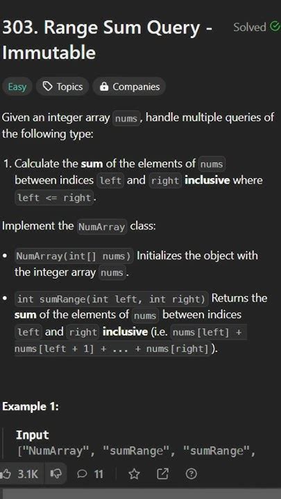 Day 2 30 Days Leetcoding Challenge Youtube