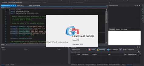 Gmail Sender In Vbnet With Source Code Source Code And Projects