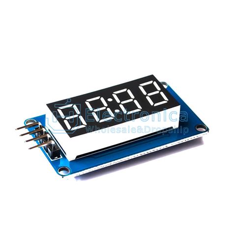 Tm1637 4 Bits Led Display Module Jh B2b Wholesaleanddropship Online Store