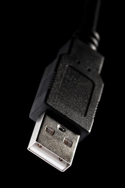 Premium Photo Usb Cable Close Up