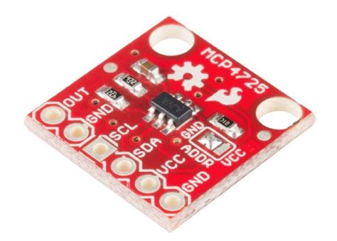 Mcp4725 I2c 12 Bit Dac Breakout Pcb Ic Softgenie