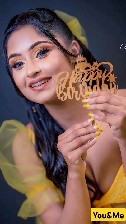 ජනප්‍රිය නිලි සවිනි උපන්දිනය වෙනුවෙන් කරපු ලස්සන Shoot එක 😍😘 Trending Actress Viralvideo