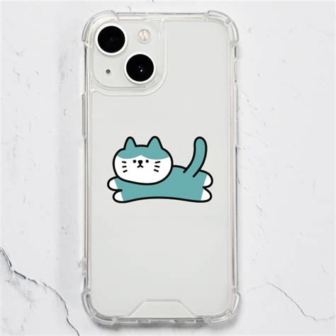 아이폰 15 입고 도망치는 고양이 케이스 범퍼 실리콘 젤리 Pc 하드 젤하드 갤럭시 S23 S22 S21 플러스 노트20 울트라 아이폰 14 13 12 프로 미니 프로