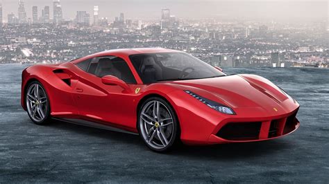 Ferrari 488 Gtb Red Supercar Ferrari 488 Gtb Red Supercar 1080p
