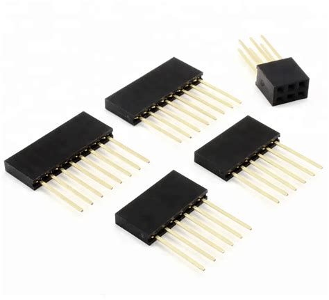 Arduino Stackable Stacking Pin Header 468 And 10 Pins Various Packs