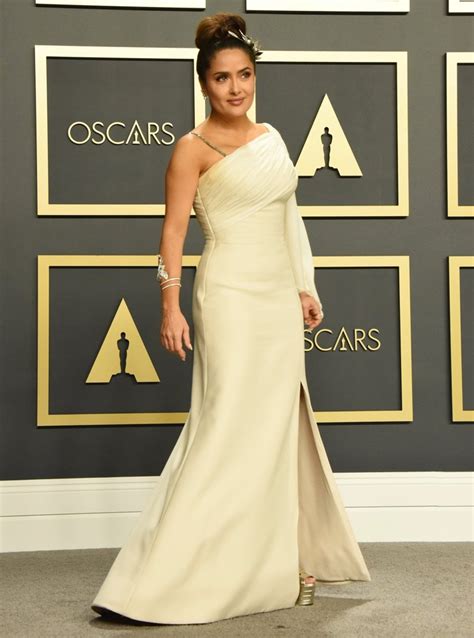 Salma Hayek Picture 1 92nd Academy Awards Press Room