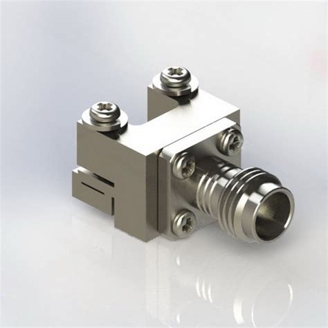 Mm Pcb Female Rf Coaxial Connector Pin Solderless Ghz