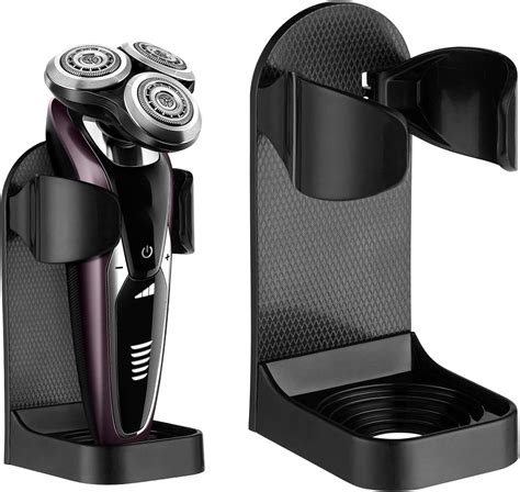 Kwmobile Electric Razor Holder Wall Mounted Shaver Stand