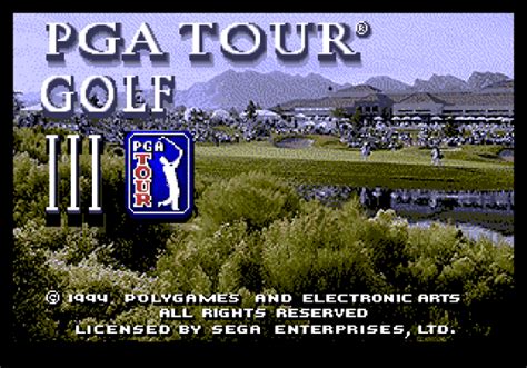Pga Tour Golf Iii Ue F1 Free Download Borrow And Streaming