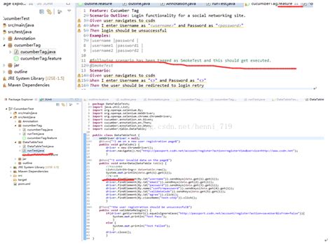 第6章cucumber的数据表和注释cucumber Datatable Csdn博客