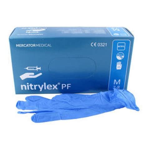 Нитриловые перчатки Nitrylex PF длина 270 мм, ширина 85 мм купить оптом ...