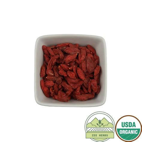 Organic Goji Berries Whole Lycium Barbarum Etsy