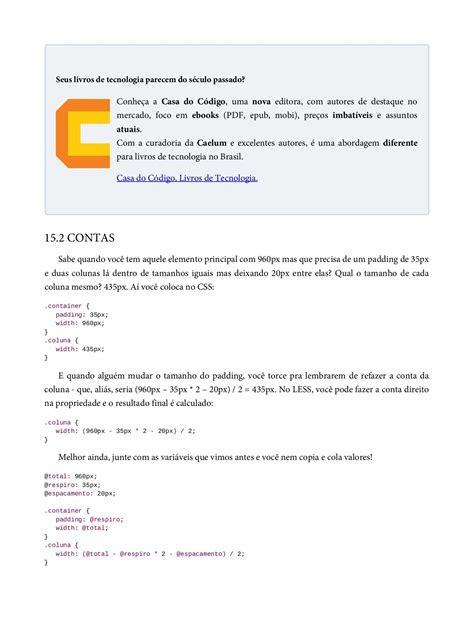 caelum html css javascript php Claudivan Página 256 PDF Online