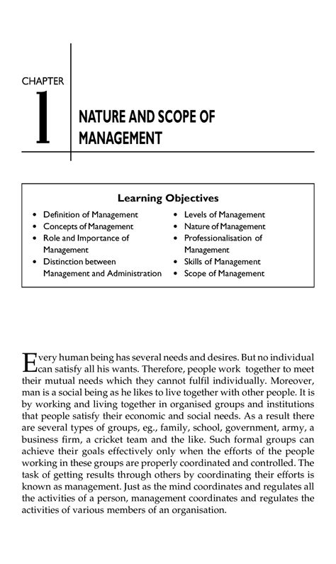 Bus 120 Lecture Notes Management First 2 Topics For 100l 2nd Semester Managers And Management