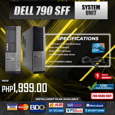 System Unit Assorted Brand Intel I5 2nd Gen 8gb Ram 500gb Hdd Lazada PH