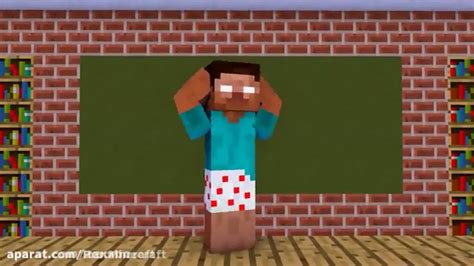 انیمیشن ماینکرافت خنده دار مدرسه ی هیولا ها این قسمتدزدی از ویلیجر ها