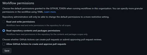 Changes To The Default GITHUB TOKEN Permissions Arinco