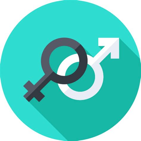 Sex Flat Circular Flat Icon