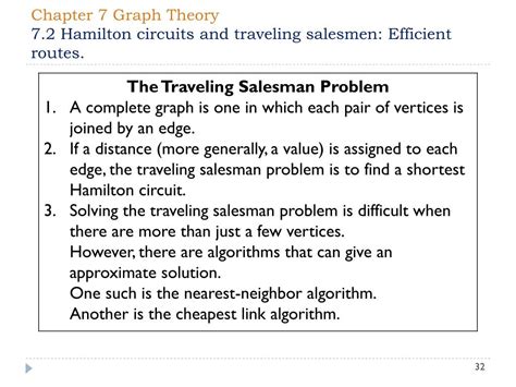 Ppt Chapter 7 Graph Theory 71 Modeling With Graphs And Finding Euler Circuits Powerpoint