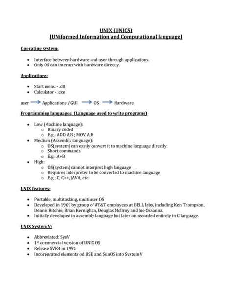 Unixcommandstheory Docx
