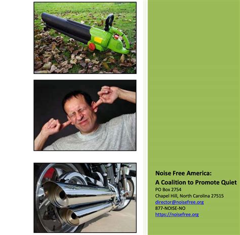 Include Noise Pollution In Climate Change Legislation Noise Free America A Coalition To