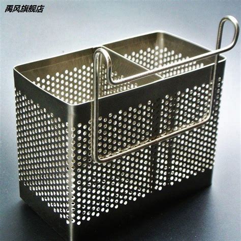 不锈钢筷子笼家用台置筷笼子餐具收纳盒沥水架吸管桶竹签筒快子篓虎窝淘