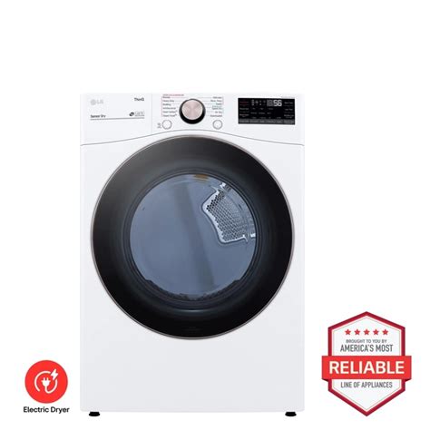 74 Cu Ft Front Load Electric Dryer Dlex4000w Lg Usa