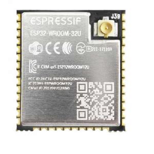 Buy Espressif ESP WROOM U M Mbit Flash WiFi Bluetooth Module Online At Robu In
