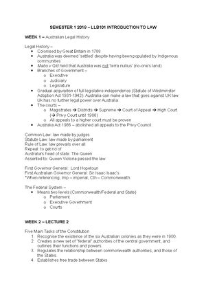 Week 2 Tutorial Week 2 Tutorial Legal Research Prep 1 Types Of