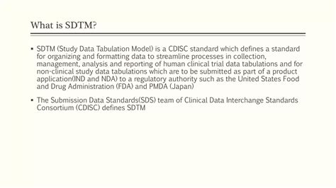 Introduction To Sdtm Pptx