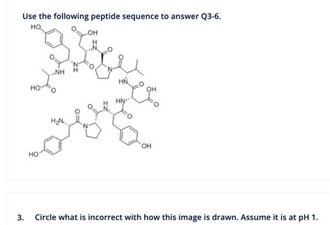 Solved What Is The PI Or PI Range Of This Peptide Chegg Com