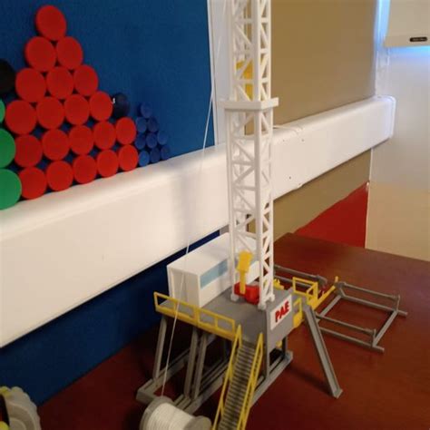 🛢️ Oil And Gas Driiling Rig Drilling・ Stl File For ・cults