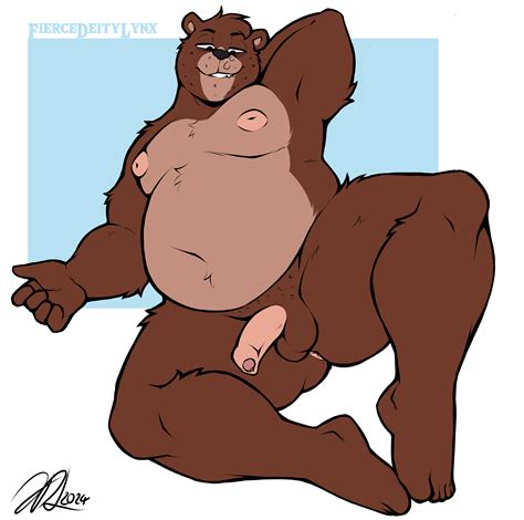 Rule Absurd Res Anthro Anus Balls Bear Bedroom Eyes Belly Brown Body Brown Fur