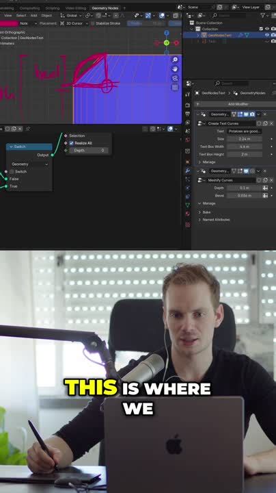 Blendergrid On Linkedin Geometrynodes Blender B3d Blender3d
