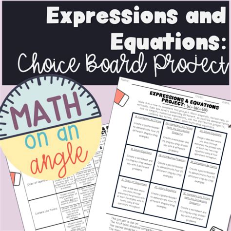 Single Variable Equations Activity Made By Teachers