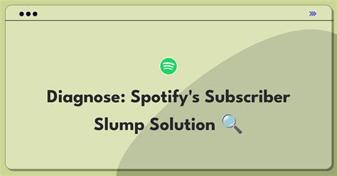 Spotify Subscriber Decline Root Cause Analysis Interview Nextsprints