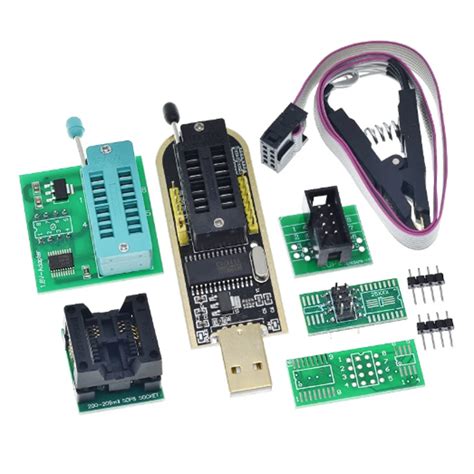 Itl001 Kit Modulo Programador Usb Eeprom Flash Bios Tzt Ch341a 24