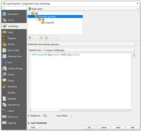 Inverted Filling Of Polygon In QGIS Geographic Information Systems Stack Exchange