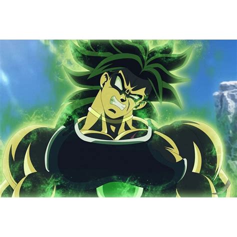 Dragon Ball Super Movie Broly Poster Anime Dragon Ball Dragon Ball