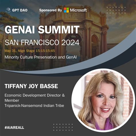Gpt Dao On Linkedin Genaisummitsf2024 Ai Artificialintelligence