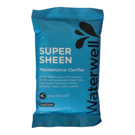 Pool Water Clarifier Waterwell Super Sheen Pps Online
