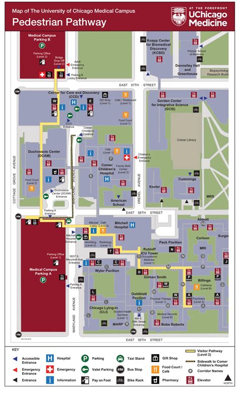 University Of Chicago Hospital Map 2018 All Maps
